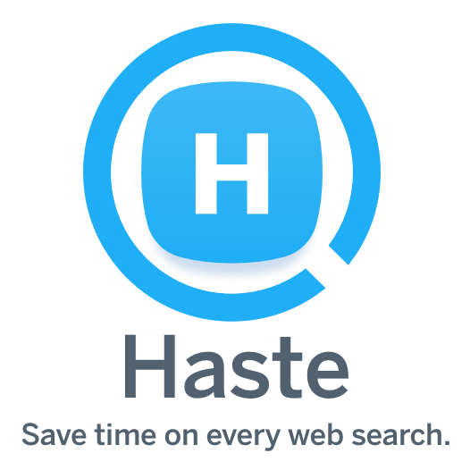 Haste - Search the web faster. - Plastic Software